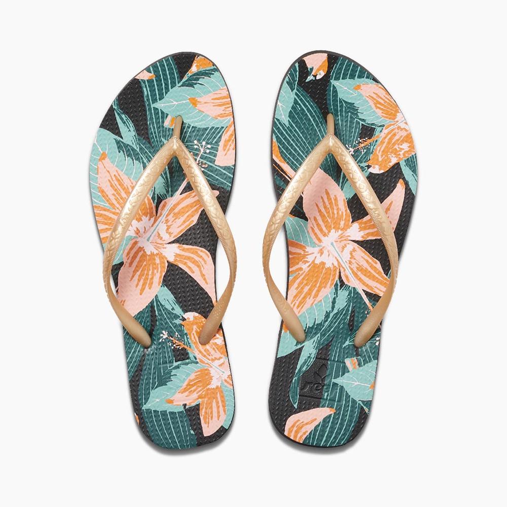 Reef Women's Escape Basic Prints Flip Flops