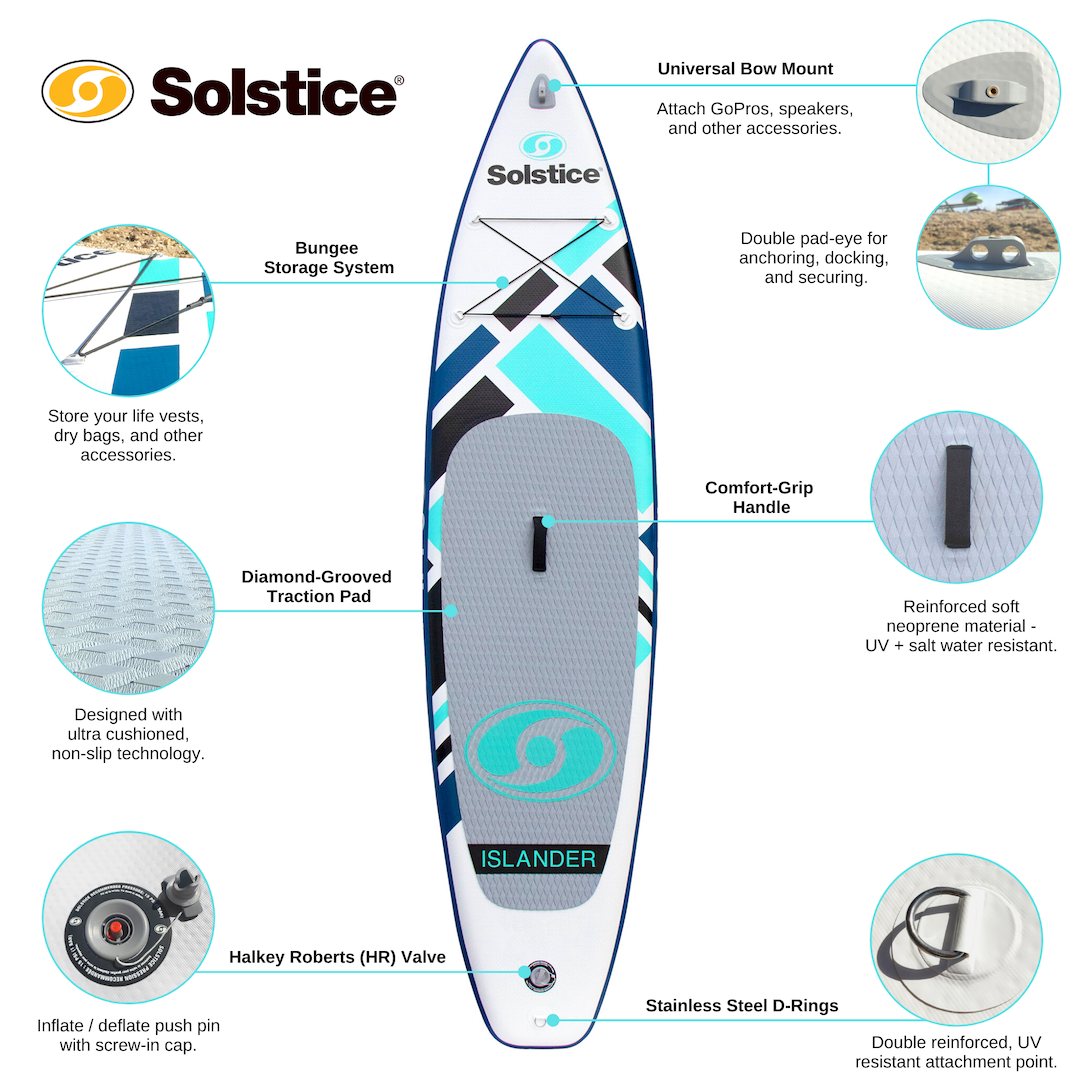 Solstice iSUP 11'2" Islander | Inflatable Paddle Boards